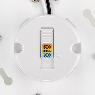 7.5 in. LED Round Ceiling Light, 5 CCT 2700K-5000K