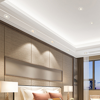 2” Slim Recessed LED Floating Gimbal Downlight, 5 CCT 2700-5000K