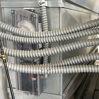 1 in. x 25 ft. Galvanized Steel Flexible Electrical Conduit